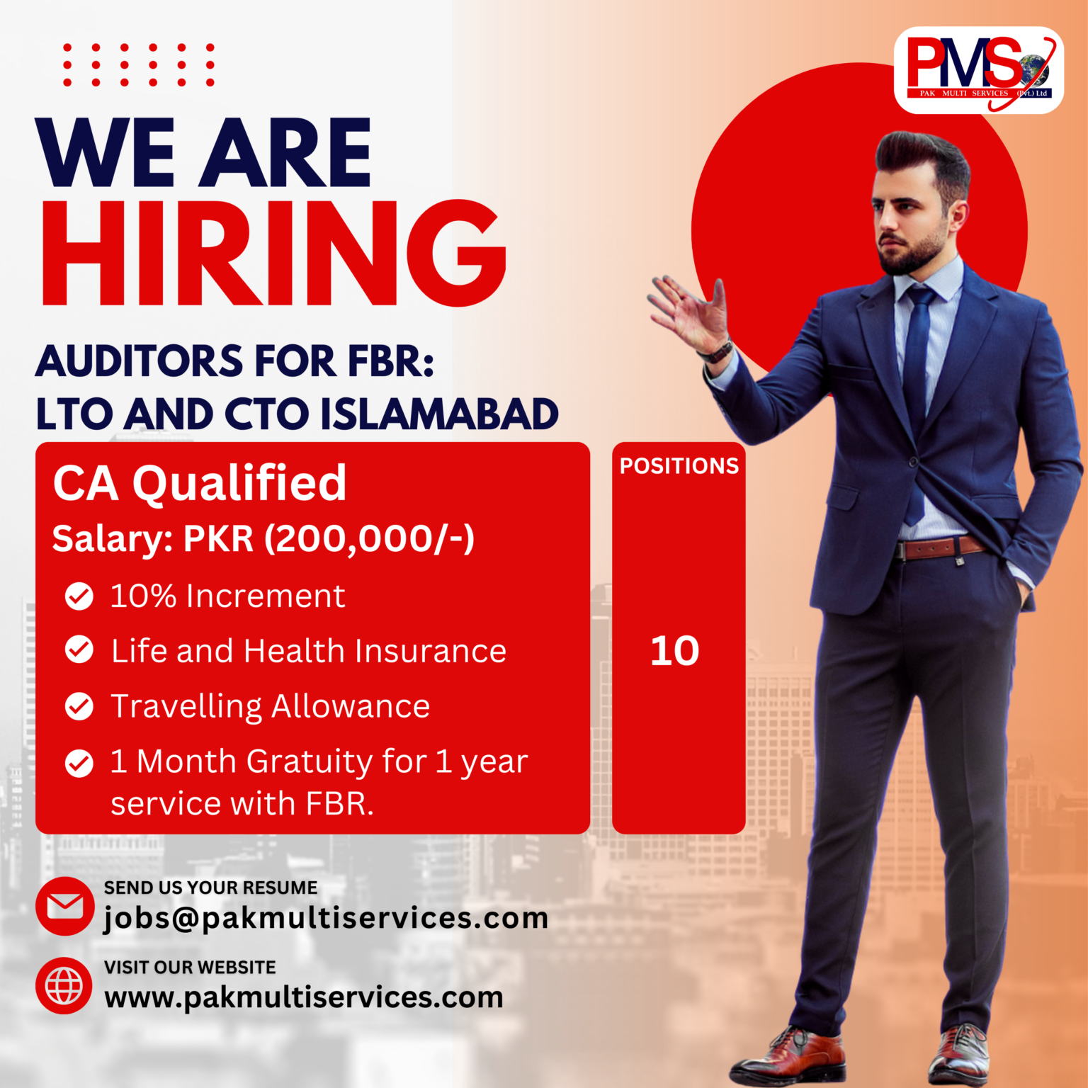 FBR Auditor – Pak Multi Servies
